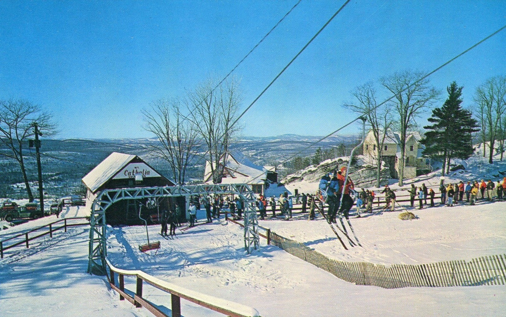 Wanna ride a classic Poma double chairlift with floating bullwheel one ...