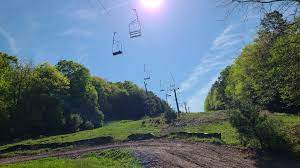 Wanna ride a classic Poma double chairlift with floating bullwheel one ...